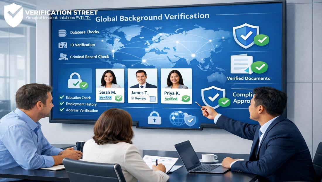 Global Database Check For Secure Background Verification